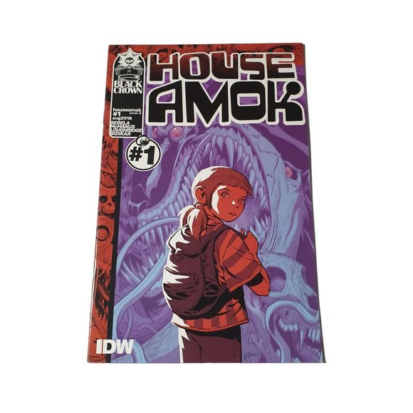IDW | Toys | House Amok Black Crown Idw Comic Book Aug 218 Collector ...